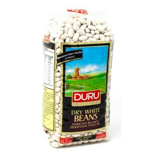 DURU White Kidney Beans Dermason Fasulye 1kg