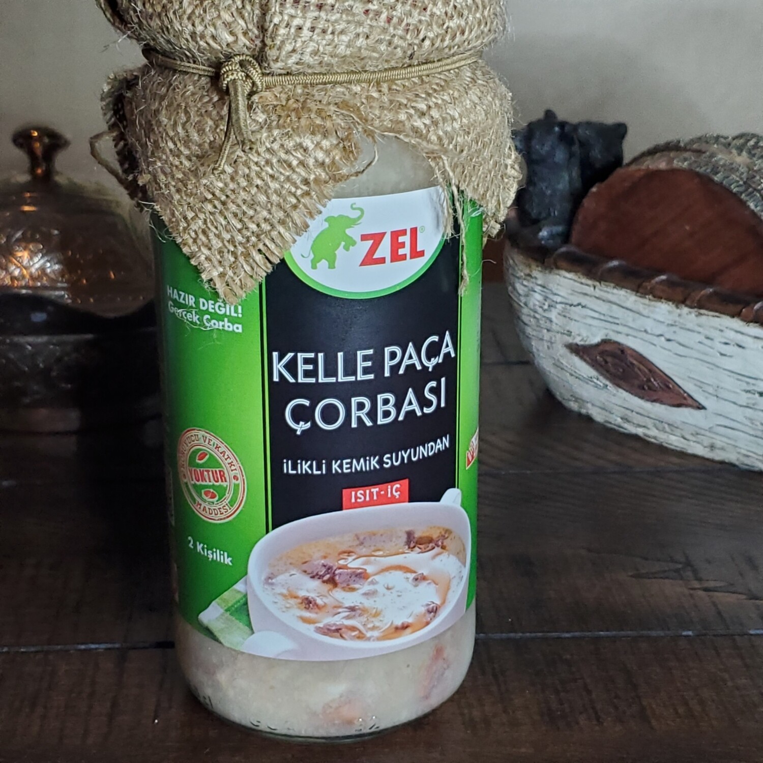ZEL Kelle Paca Corbasi - Sheep Head & Foot Soup, 480Ml - 16.23Oz - Halal