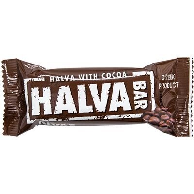 Haitoglou Cocoa Halva Snack Bars 40g Bar