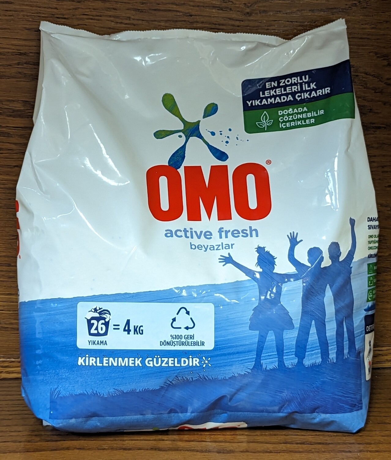OMO Active Fresh Detergent For White - Toz Camasir Deterjani Beyazlar ...