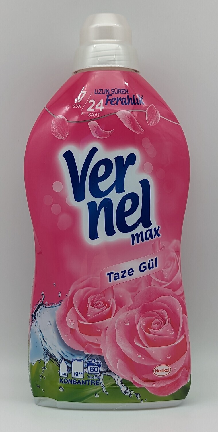 VERNEL Max Taze Gul Konsantre Yumusatici - Fresh Rose Concentrated ...