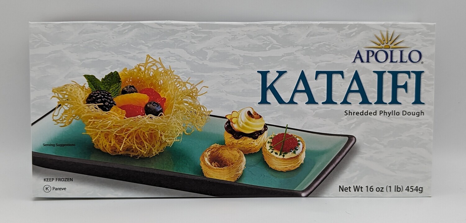 APOLLO Kataifi Kadayif - Shredded Kadaifi Phyllo Dough 16oz