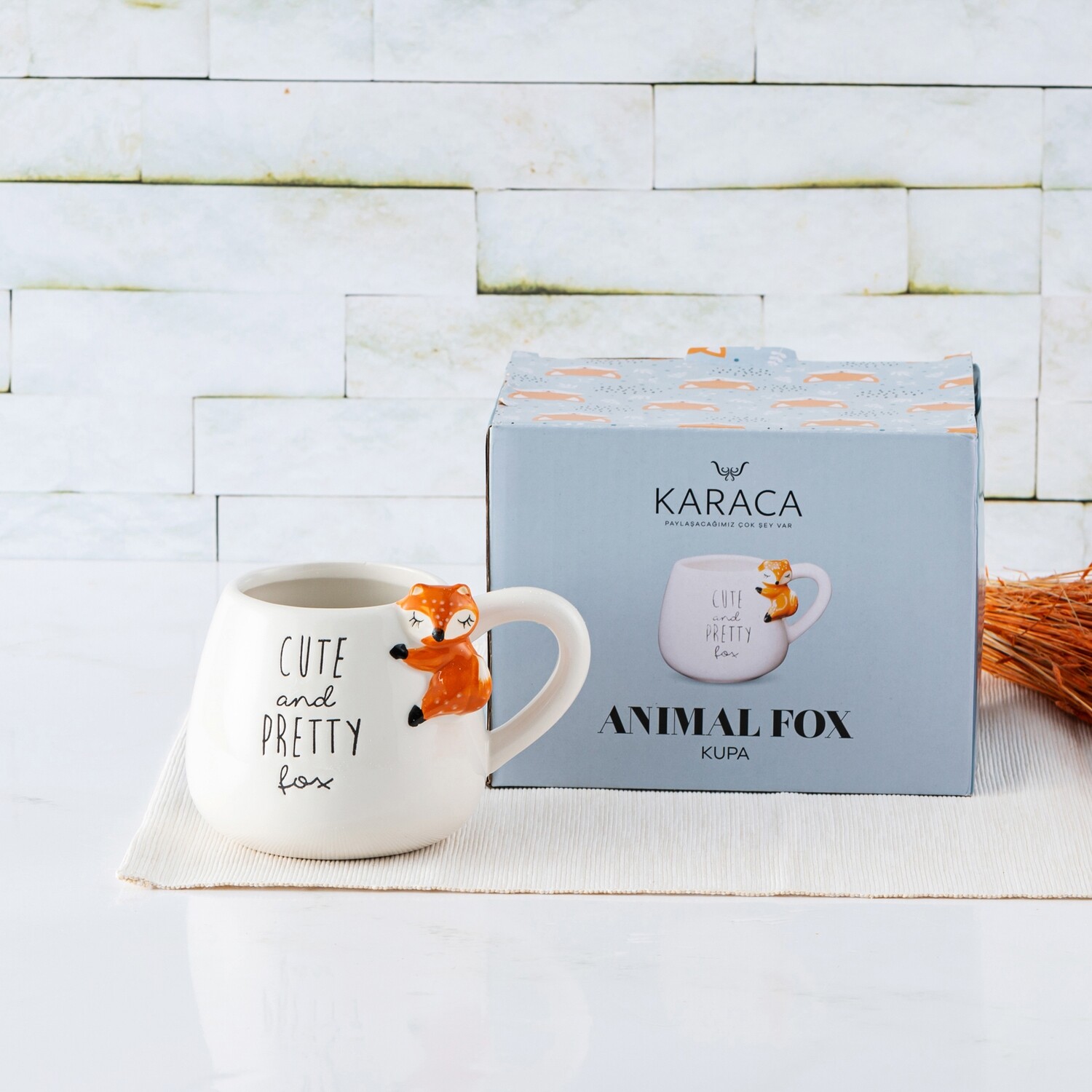 KARACA ANIMAL FOX MUG
