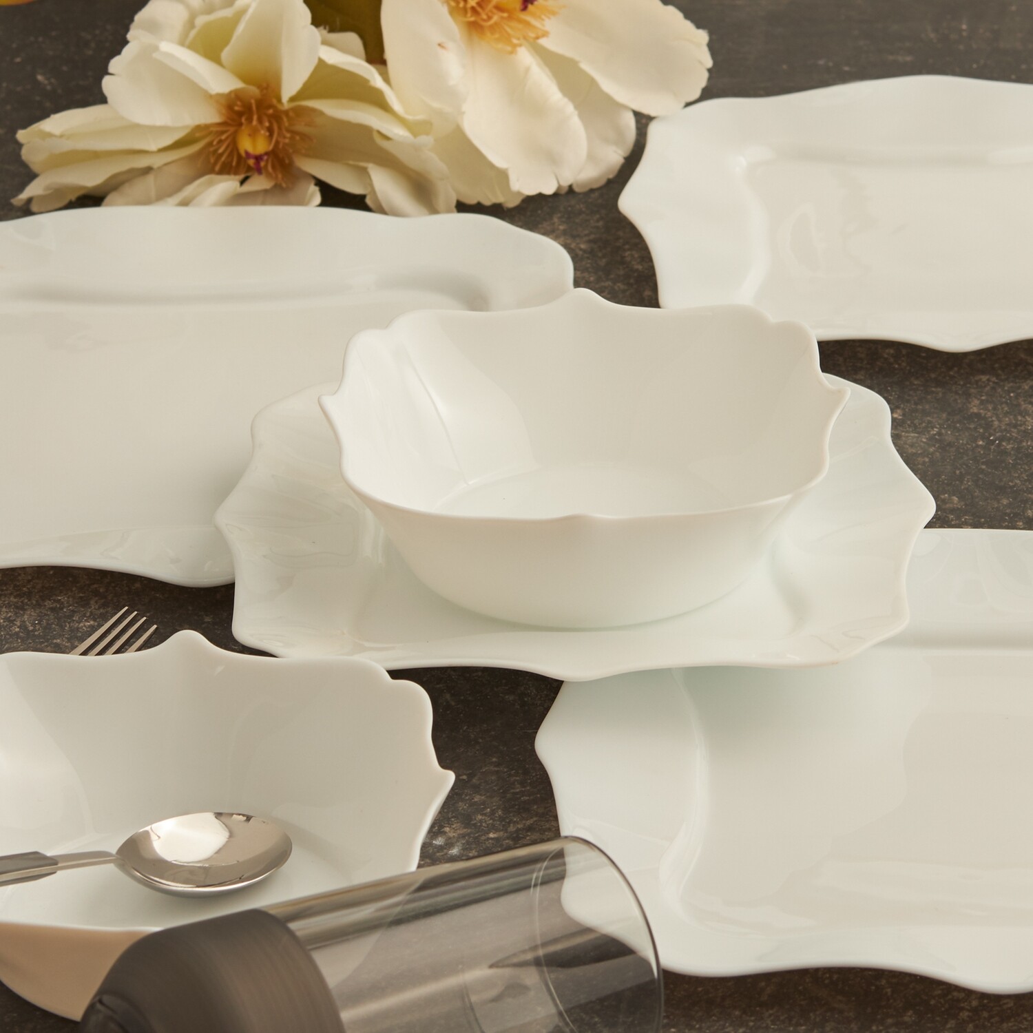 KARACA OLIVIA 18PIECES DINNERWARE SET