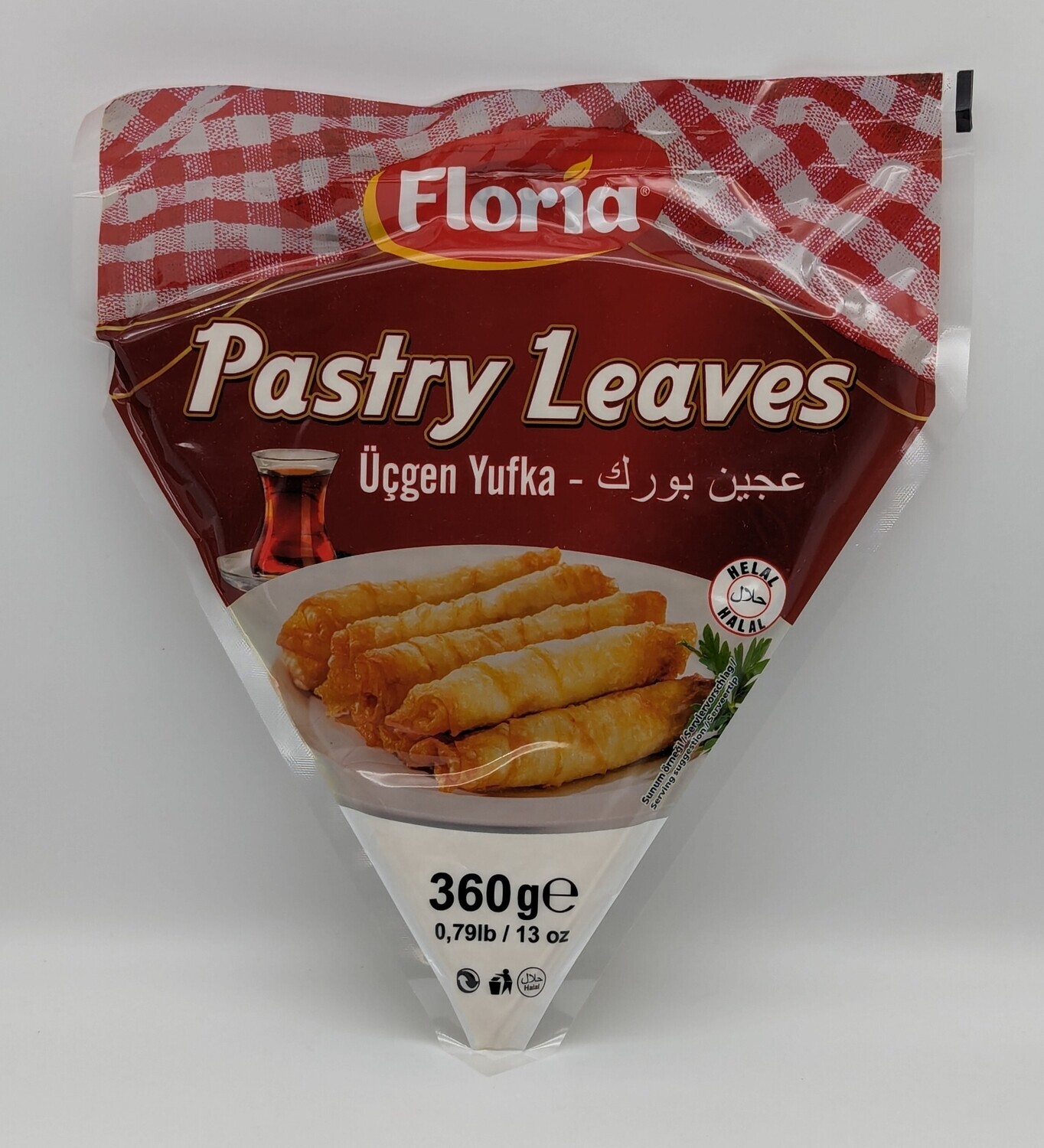 FLORIA Triangle Pastry Leaves - Ucgen Yufka 360g
