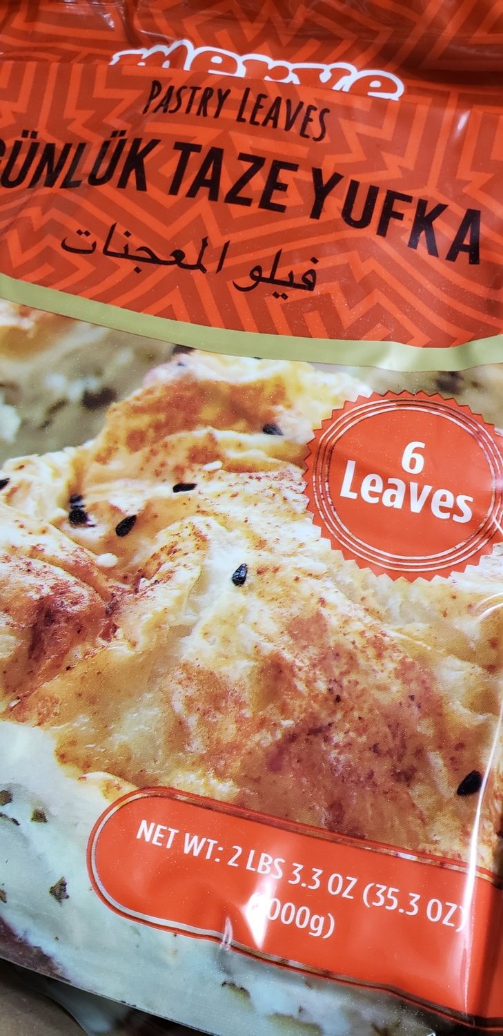 Merve Gunluk Taze Yufka Daily Pastry Leaves 1kg
