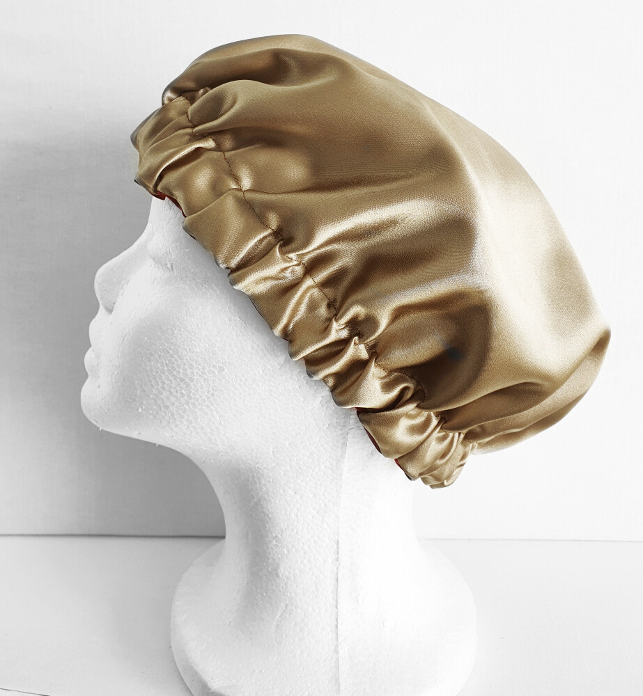 NightCap for short hair - Gold/Pink