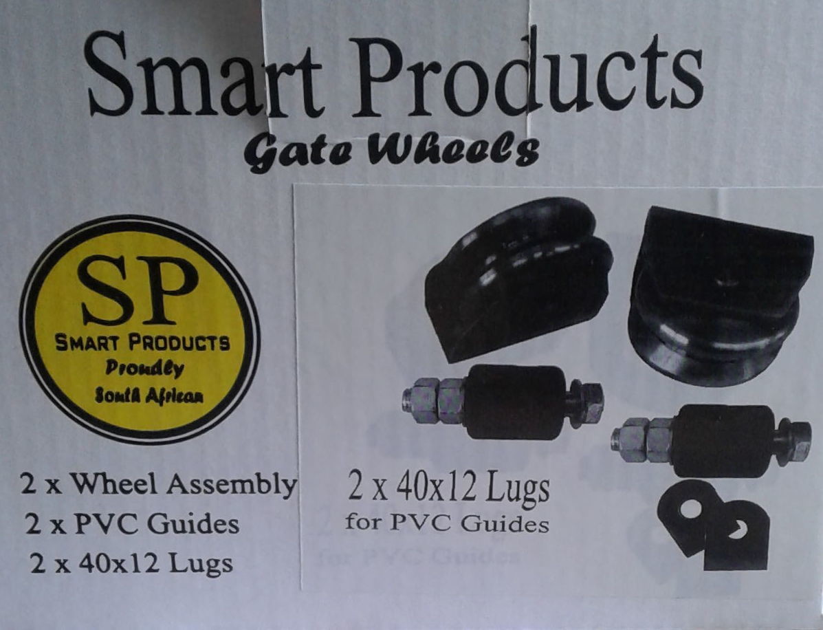 Gate Wheel Kit - 60mm V-Groove