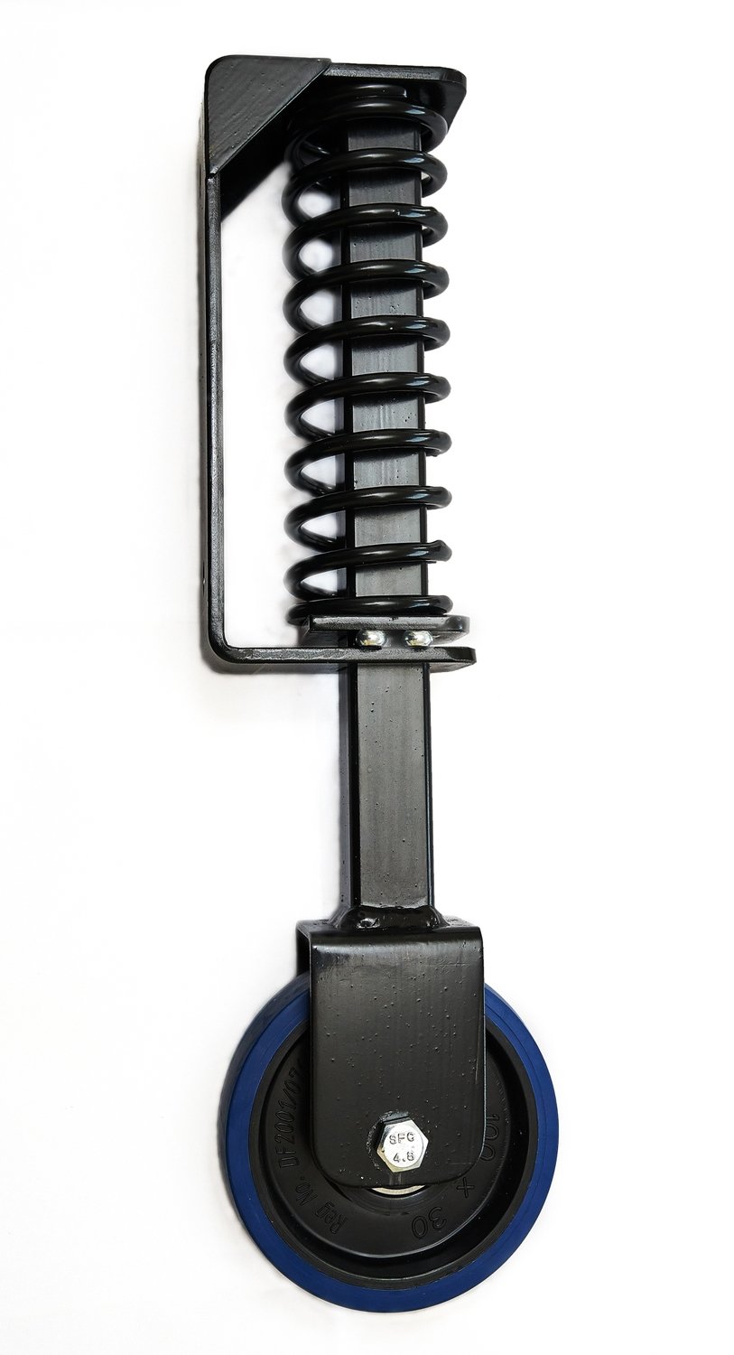 100mm Spring Loaded Gate Castor - LOCALLY MANUFACTURED