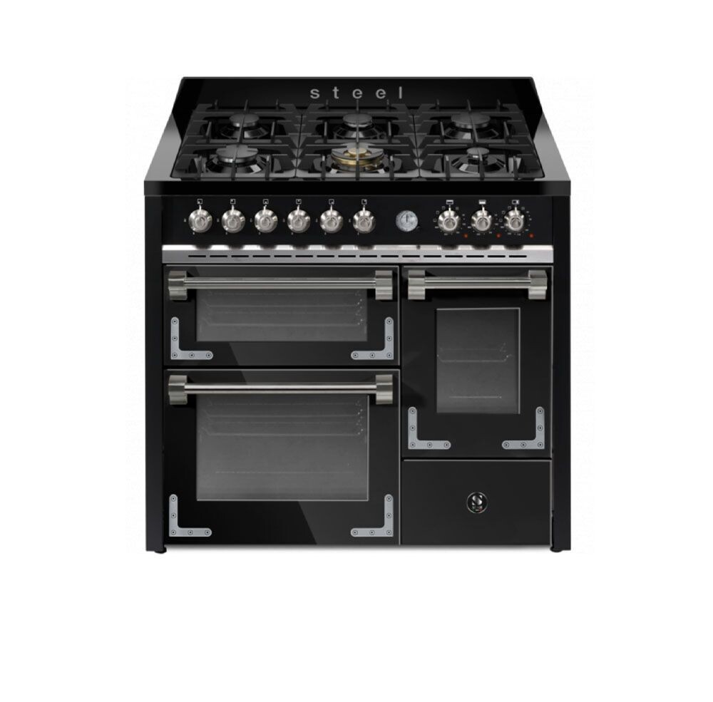 Steel Cucina Oxford 100/3 Triple Oven Range Cooker | Caterbitz | Dorset