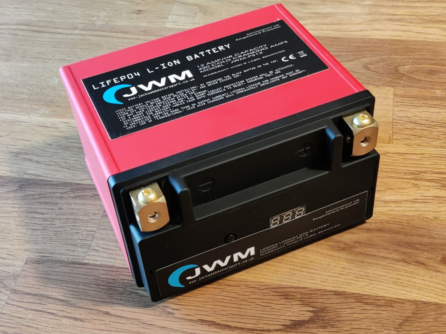 JWM PS-20 LiFePO4 LIGHTWEIGHT LITHIUM BATTERY