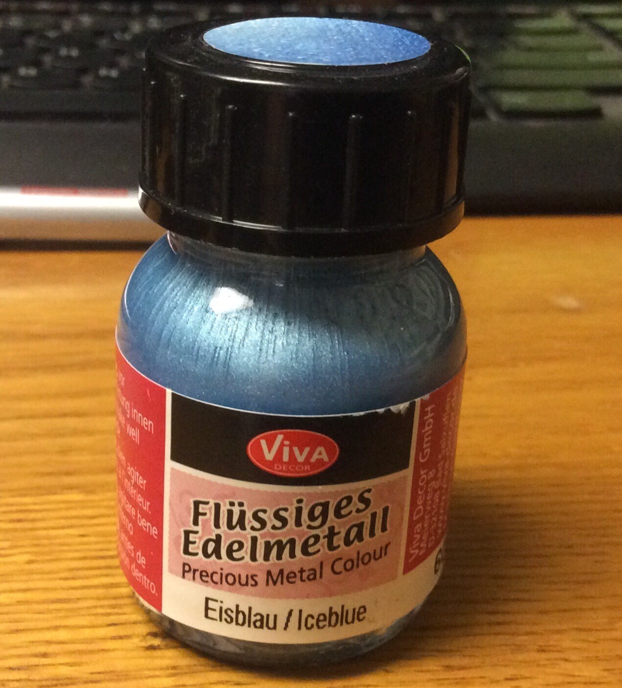 Viva Precious Metals Paint (ice Blue)