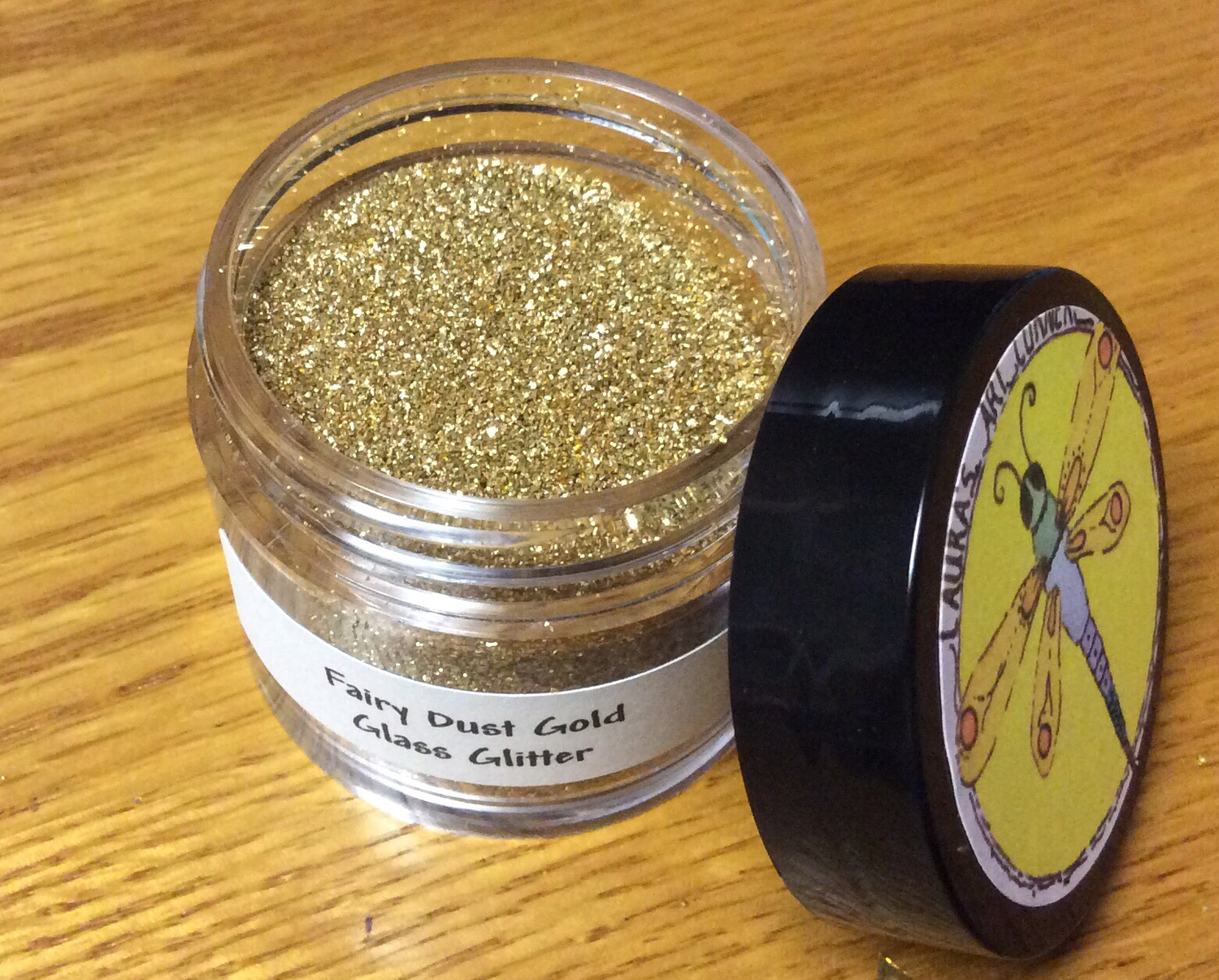 Fairy Dust Gold (fine) Glass Glitter 30gr