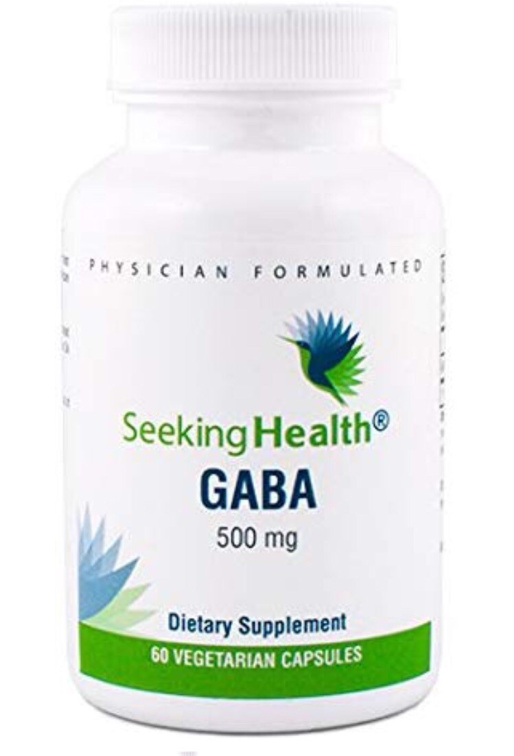 Gaba 500mg 60 capsules, seeking health.