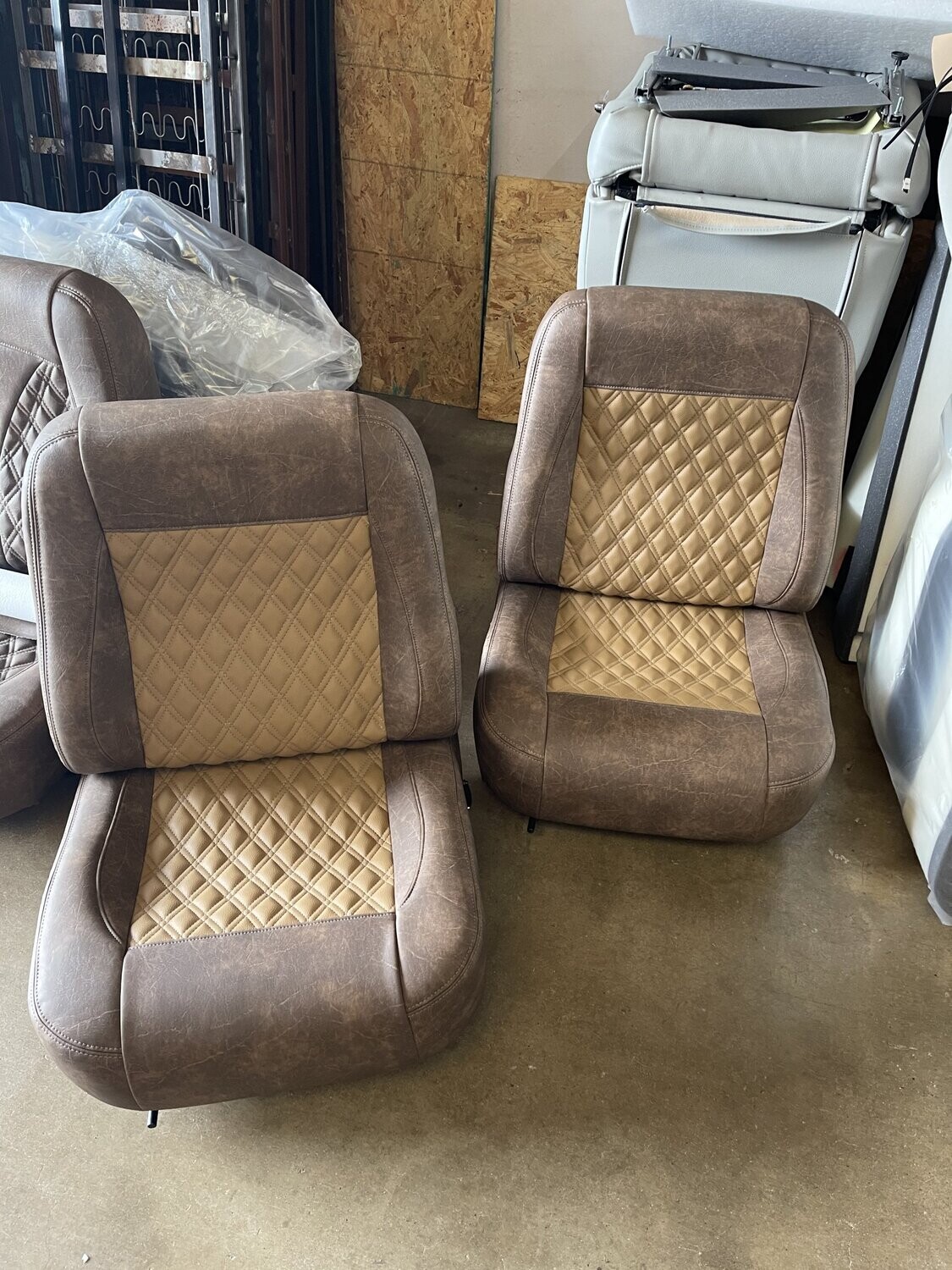 Snowden Custom C-10 Truck Seats