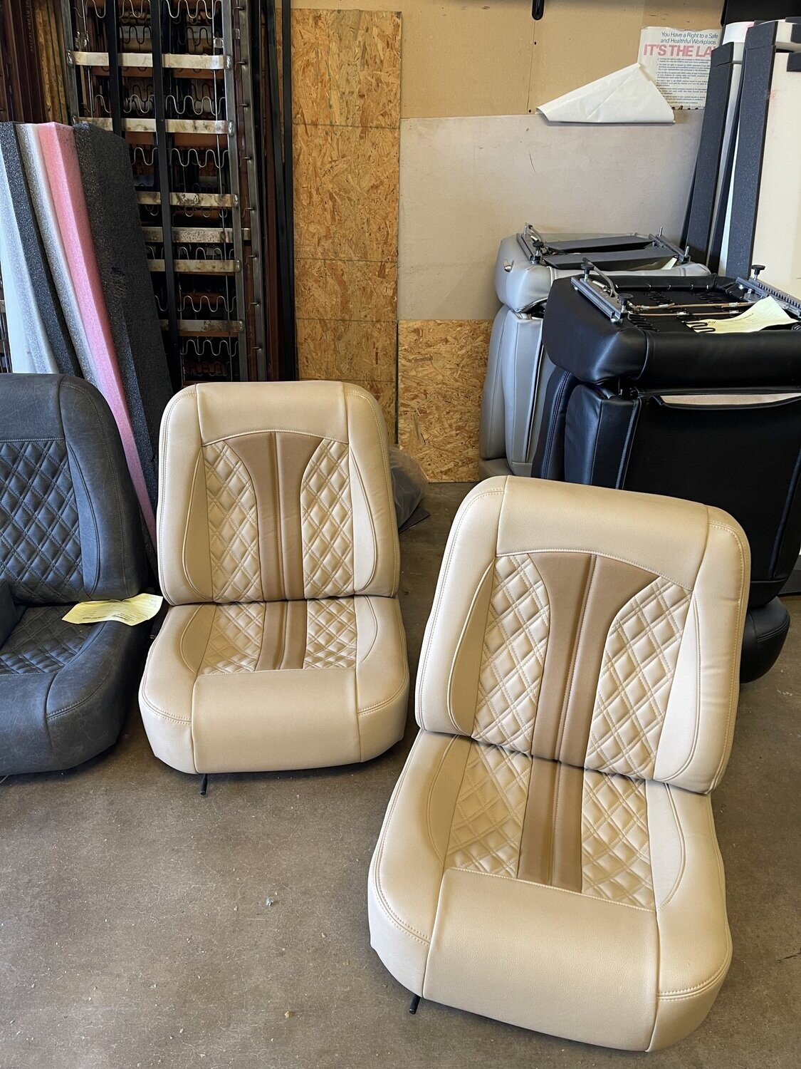 Snowden Custom C-10 Truck Seats