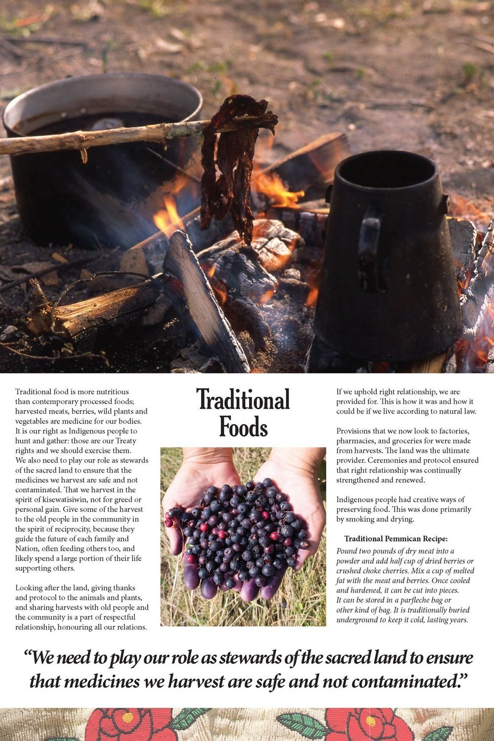 Traditional Food Poster