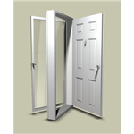 Mobile Home Doors I Steel 6 Panel Knocker View Full Glass Storm