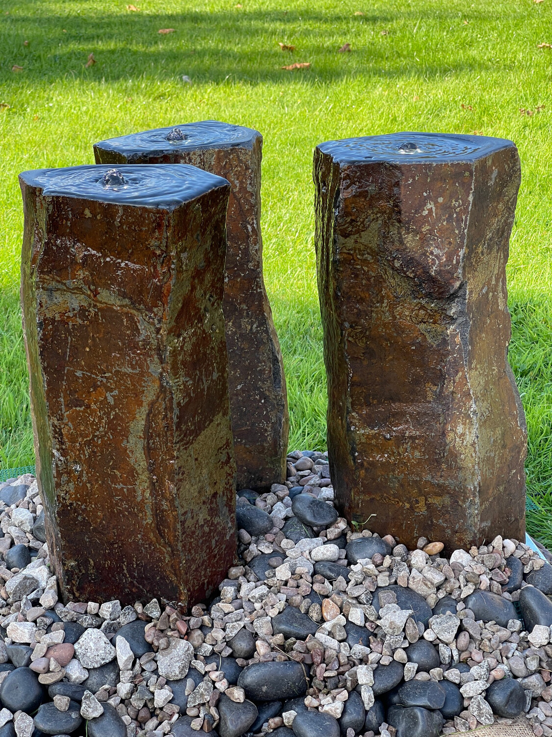Single Basalt water columns with pump, led light and Reservoir