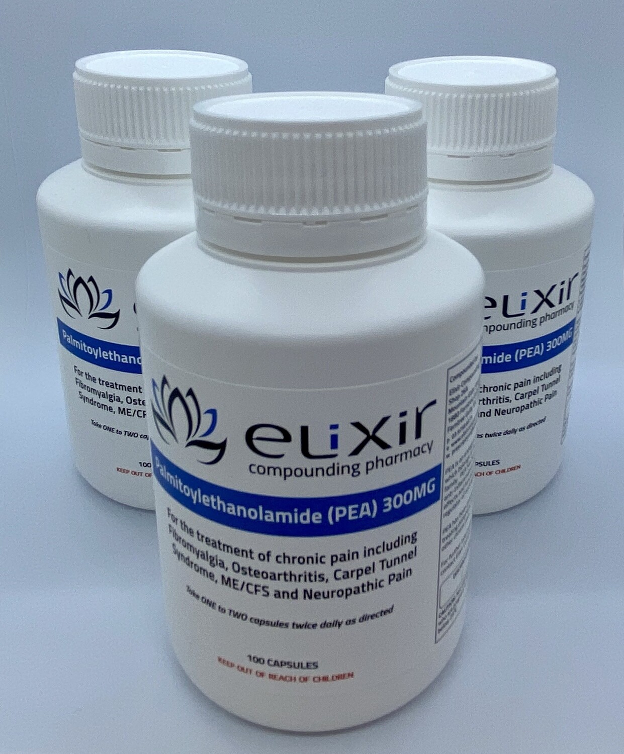 Palmitoylethanolamide (PEA) 300mg - 300 Capsules