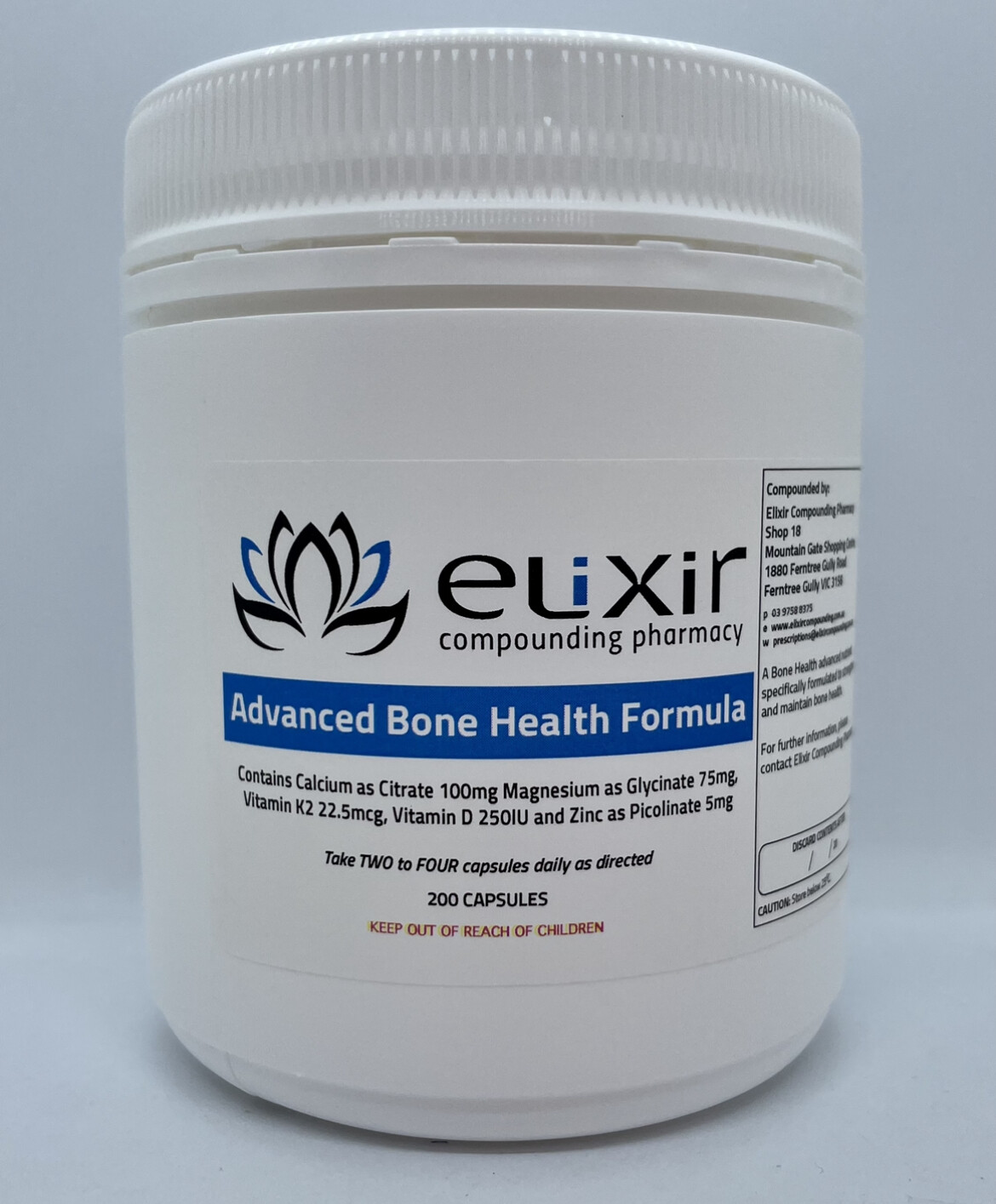 Advanced Bone Formula - 300 Capsules