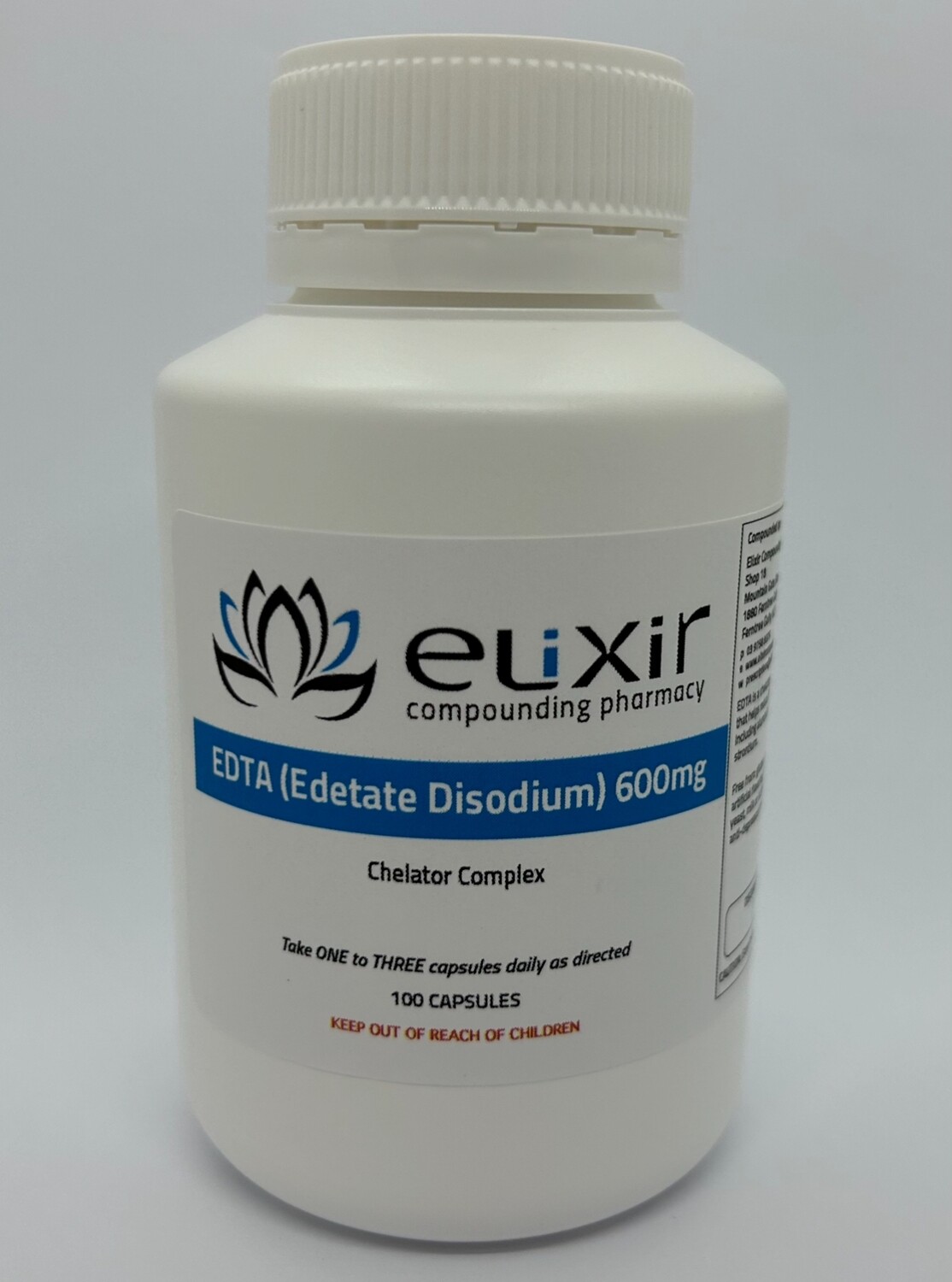 EDTA (Edetate Disodium) 600mg