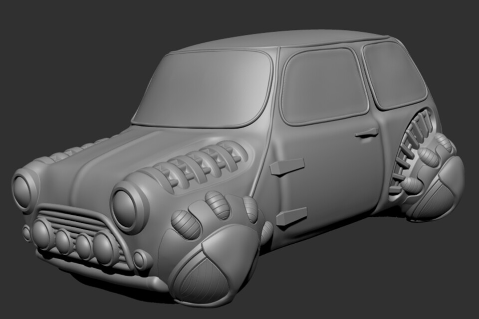 STL File Flying Mini