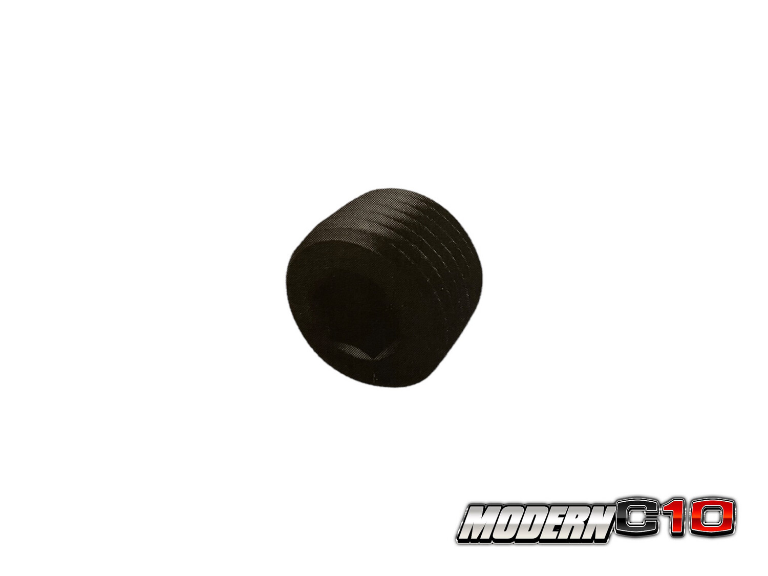 Black Aluminum 1/4” NPT Pipe Plugs