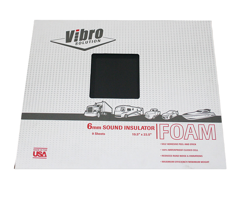 Vibro Solutions 6.0mm Foam Insulator