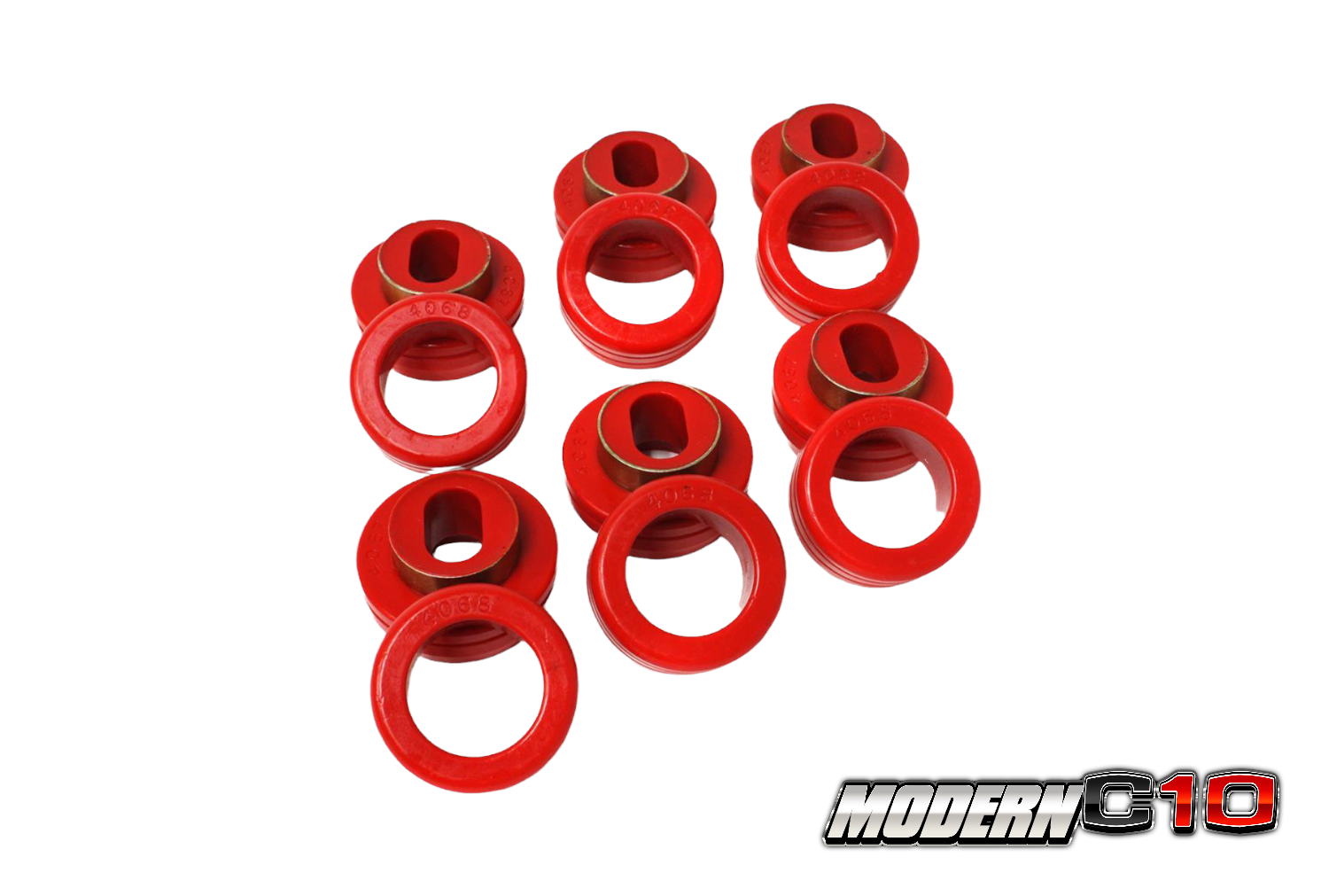 Polyurethane Mount Kit 81-87 (Red)