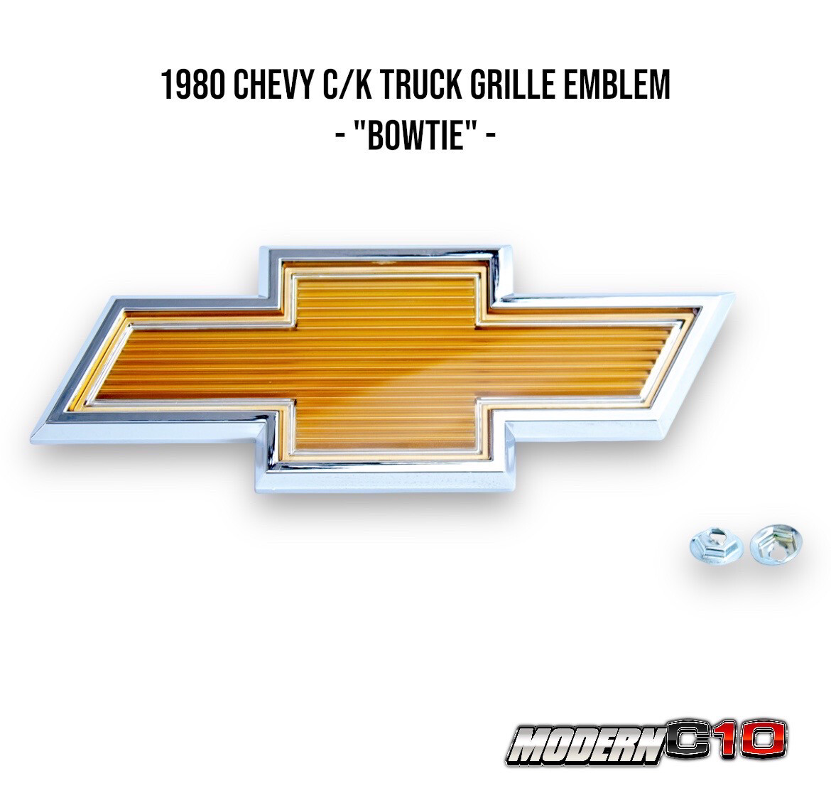 1980 Chevy C/K Truck Grille Emblem - "Bowtie"