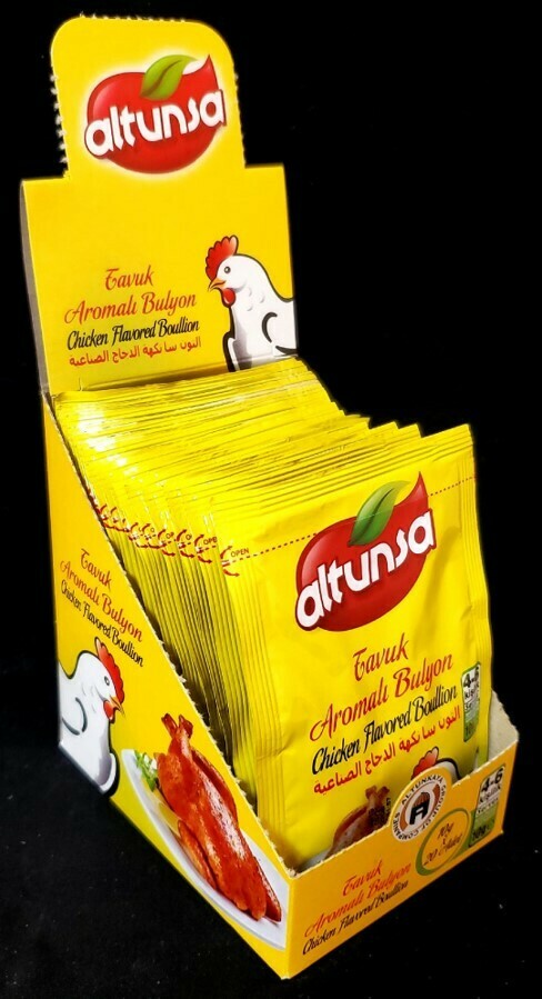 ALTUNSA CHICKEN BOUILLON POWDER ENVELOPE 10GX20X24/CASE