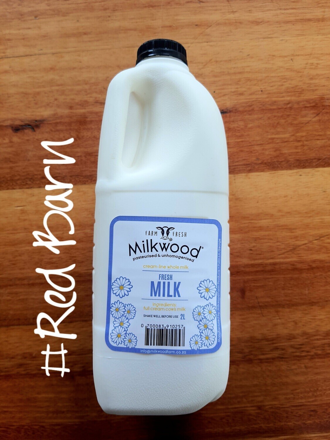 Milk 2 Liter – Shop Online – Red Barn Free Range Farm