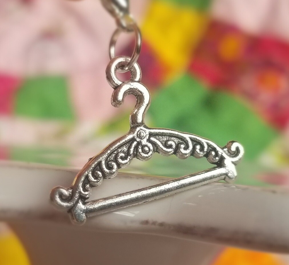 Decorative Silver Hanger Charm