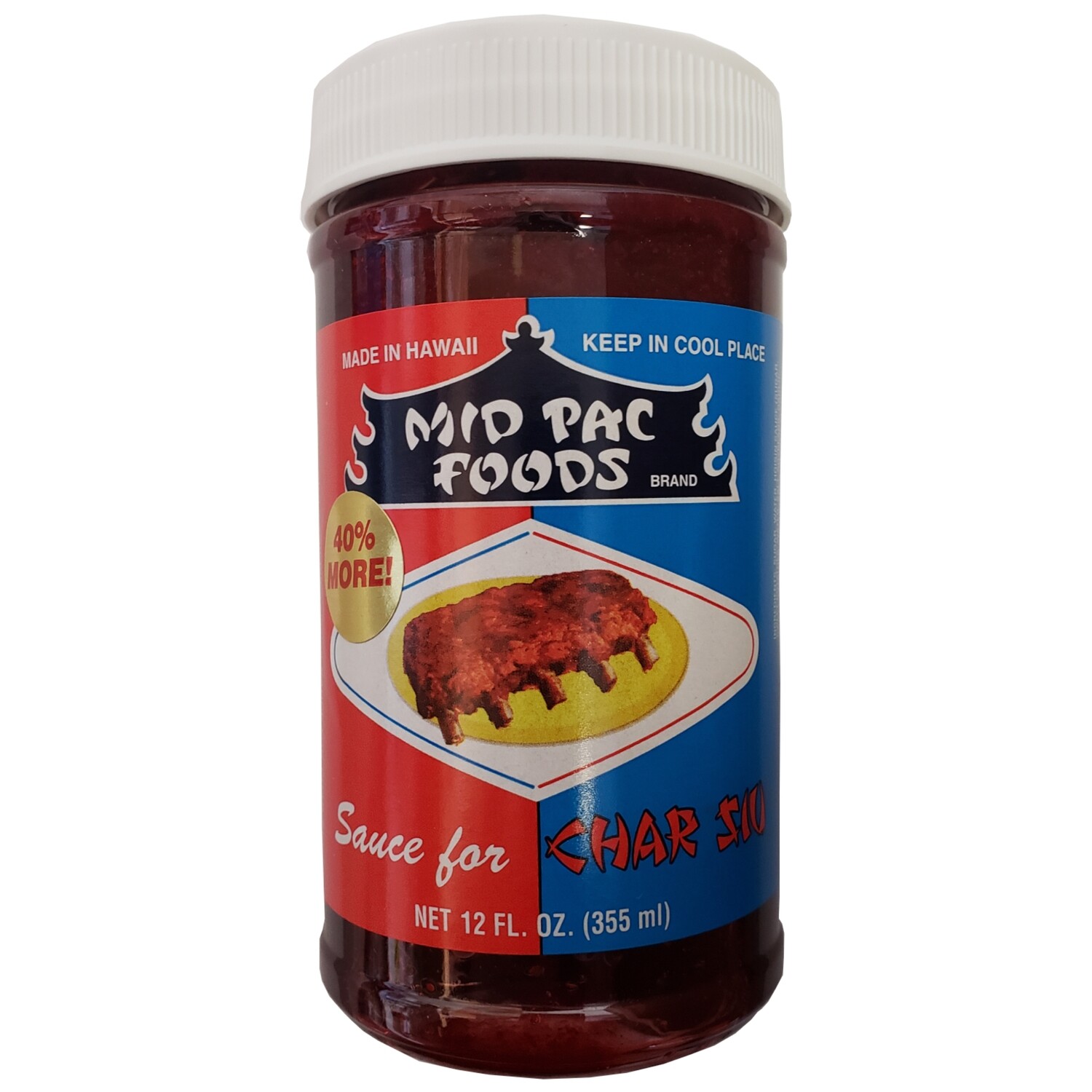 Mid Pac Char Siu Sauce 12 oz | Made in Hawaii