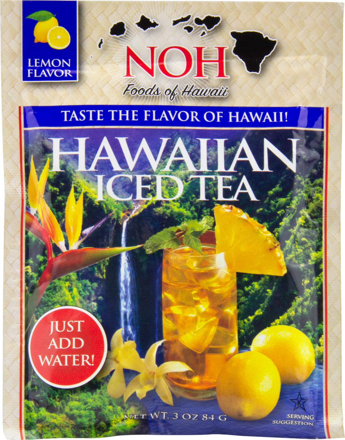 NOH Hawaiian Iced Tea Lemon Flavor 3oz