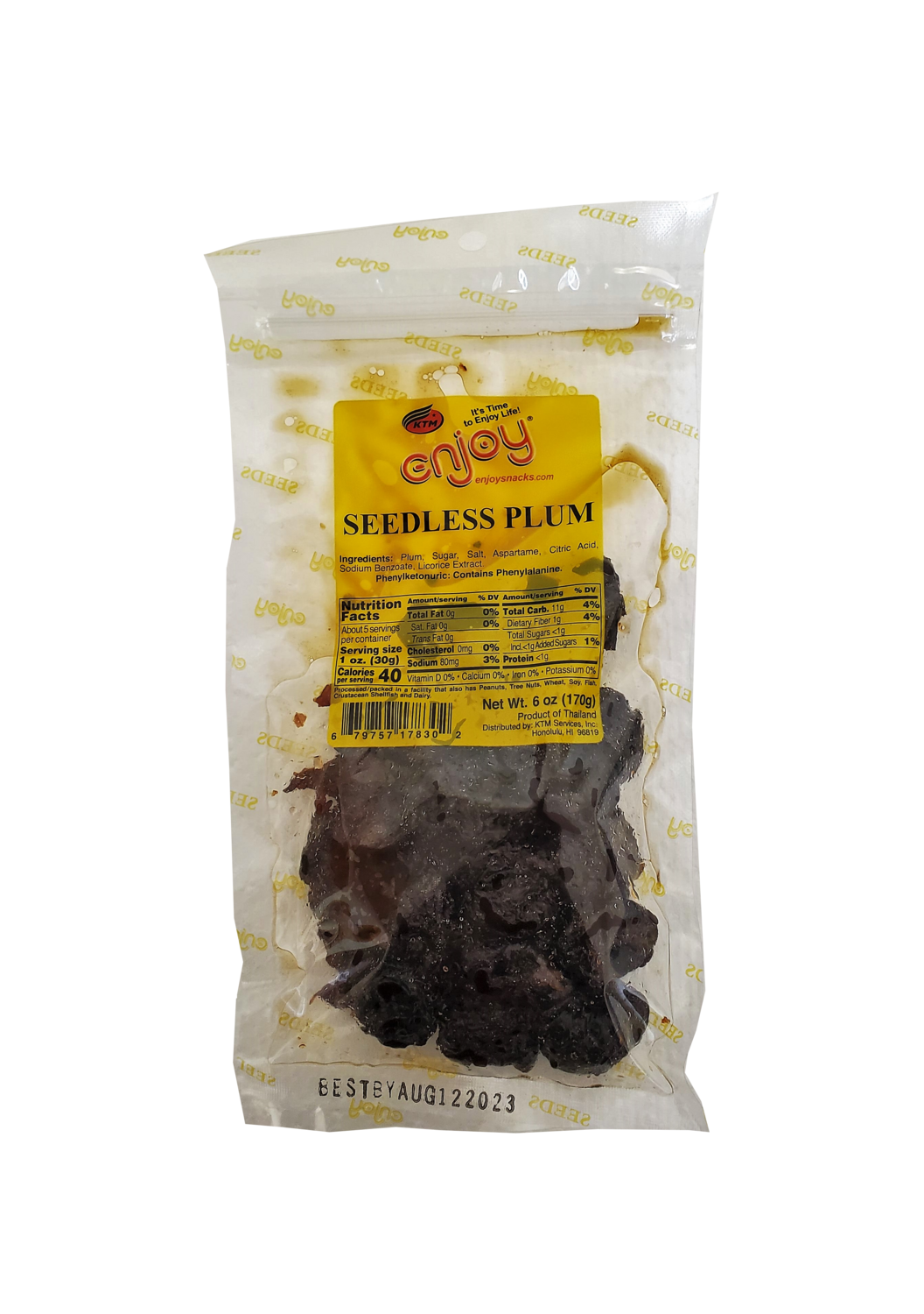 Enjoy Seedless Plum 6oz