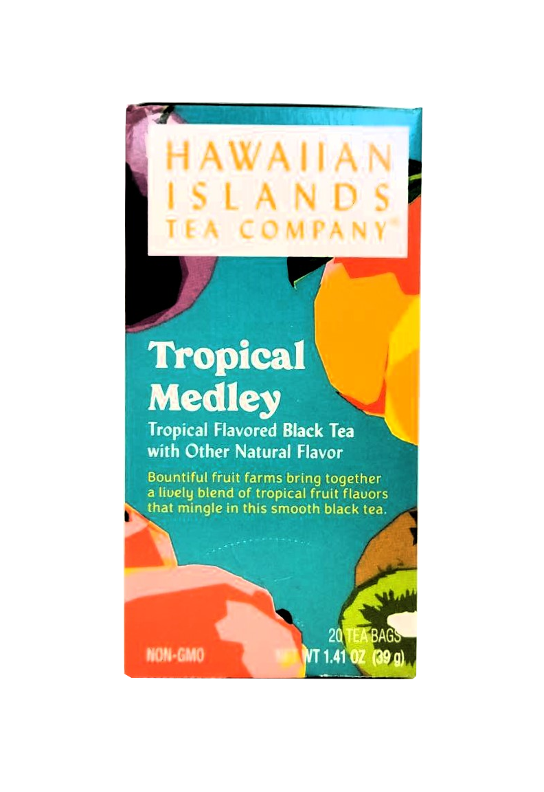 Hawaiian Islands Tea Co. Tropical Medley Tropical Flavored Black Tea ...