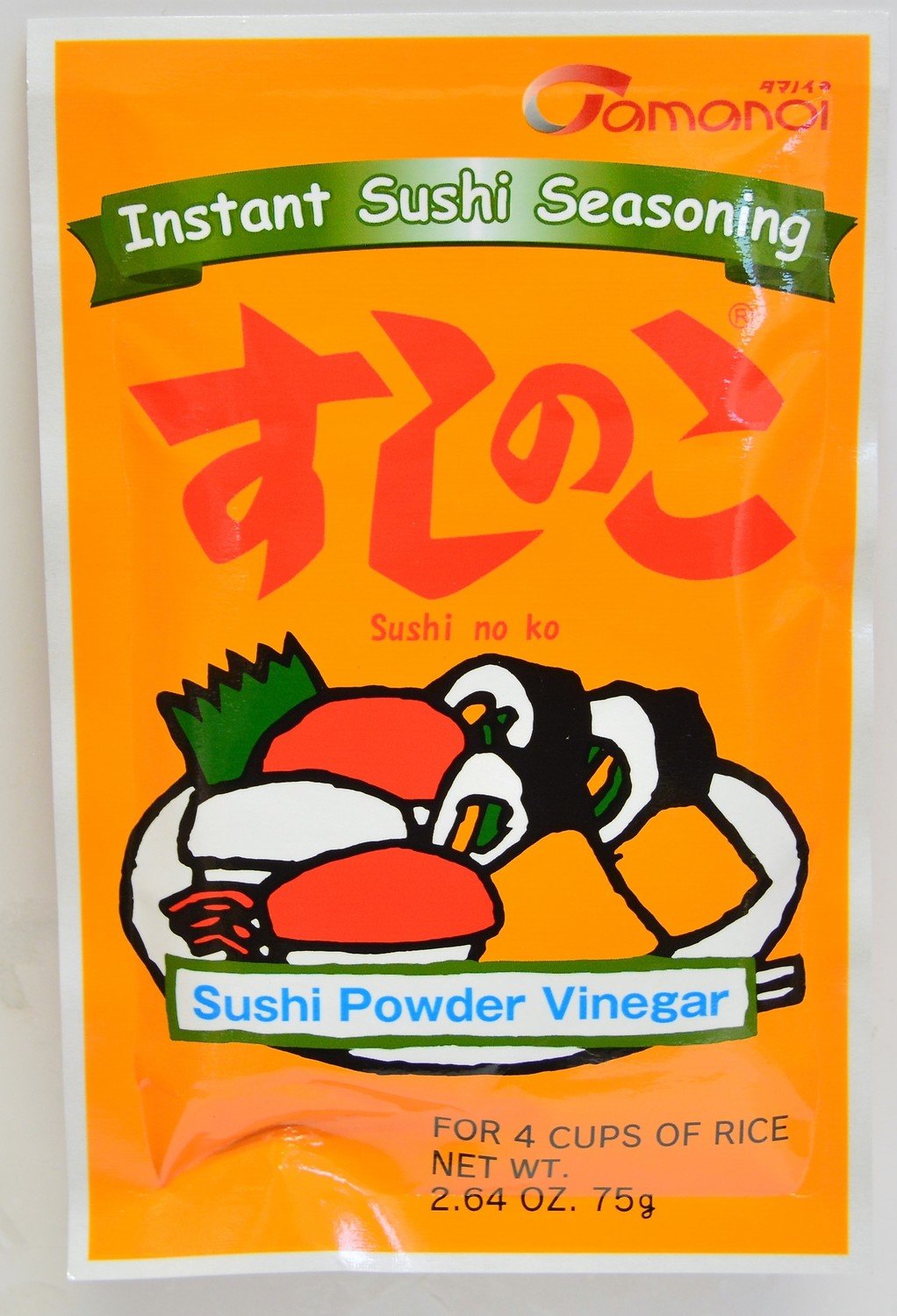 Tamanoi Sushi No Ko Instant Sushi Seasoning-Sushi Powder Vinegar 2.64oz