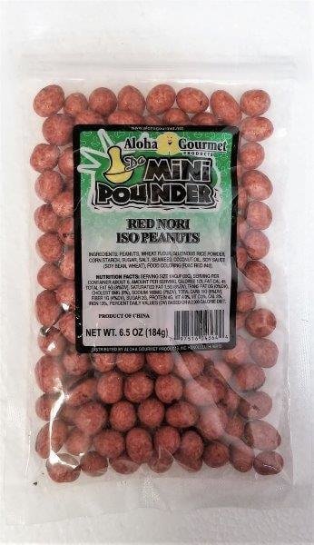 Aloha Gourmet Red Nori Iso Peanut | Hawaiian Snacks