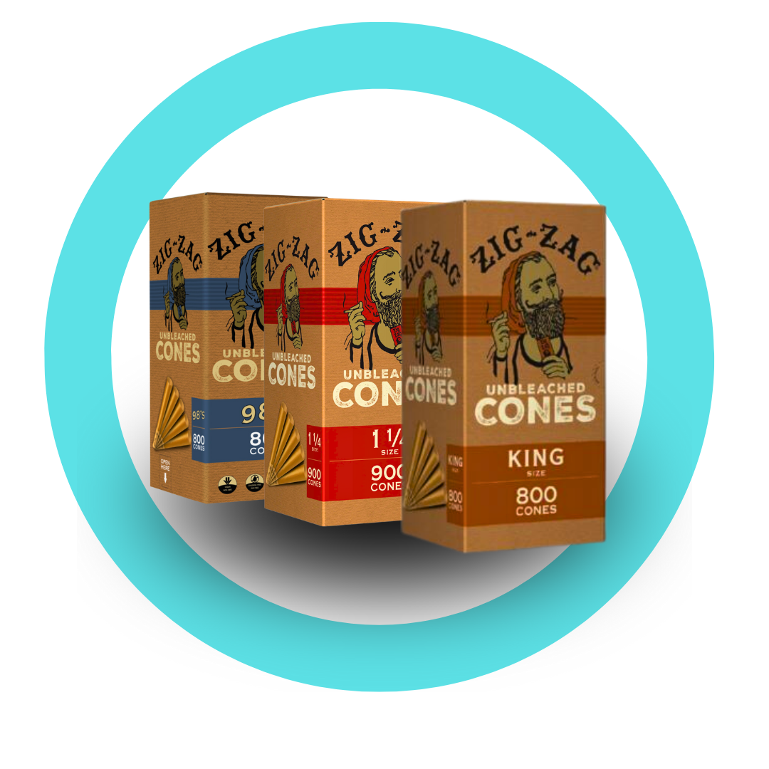 Buy Preroll Cones - Zig-Zag Cones, Natura, Greengo, & More!