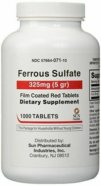 Ferrous Sulfate, 40 ct. | Pharmacy | Cotton Tree