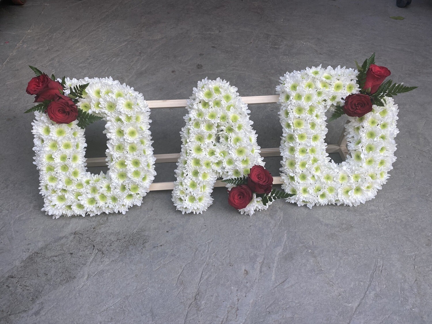 Fresh Flowers | Floral Letters Tribute