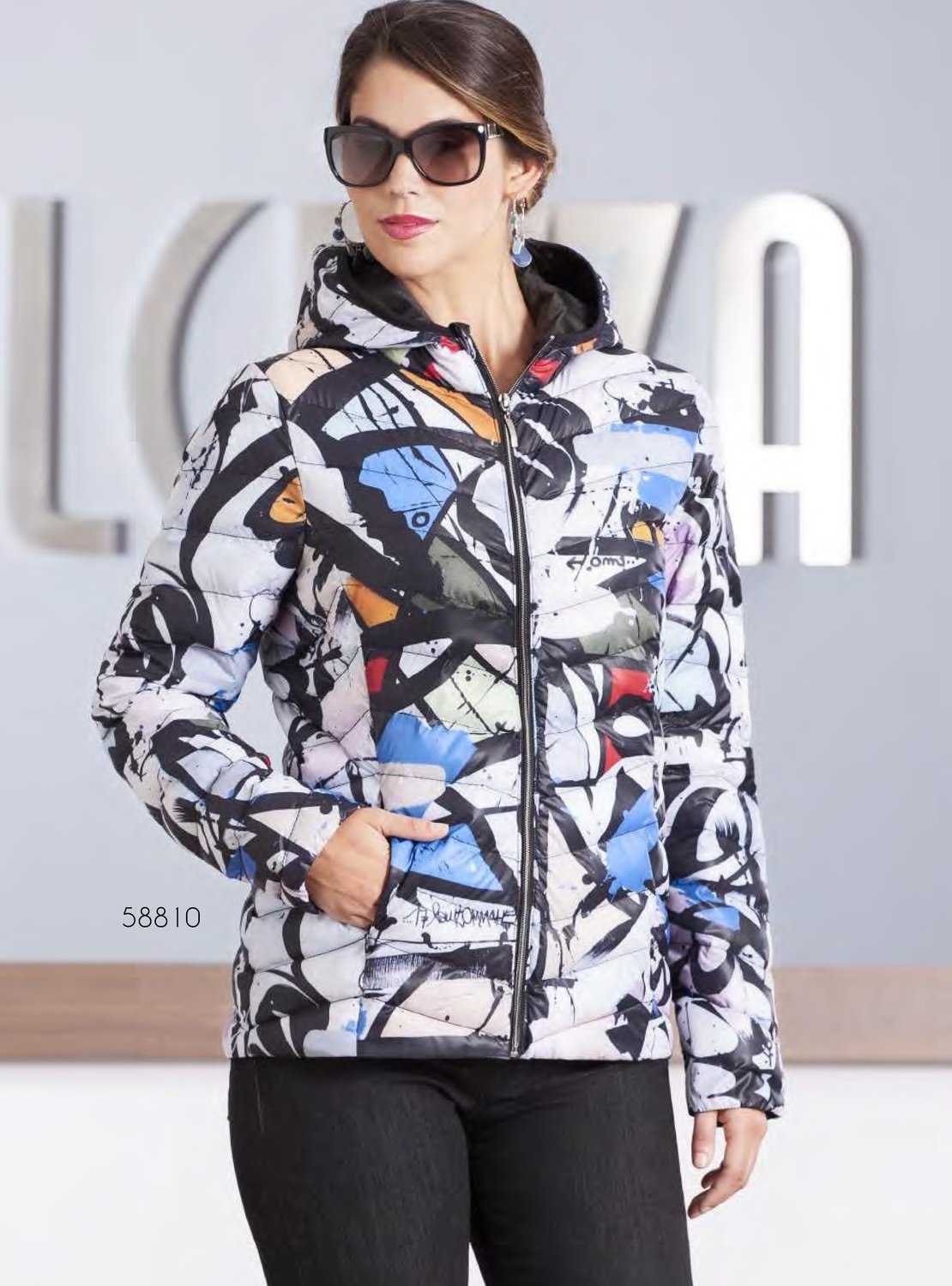 Simply Art Dolcezza: Gorgeous Graffiti Art Puff Jacket SOLD OUT - Wild ...