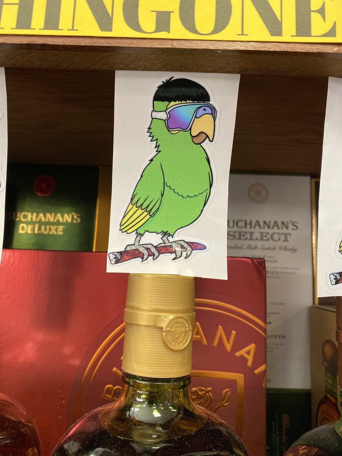 Peri-Cuhh (Sticker) – Stickers – Houston Liquor Store