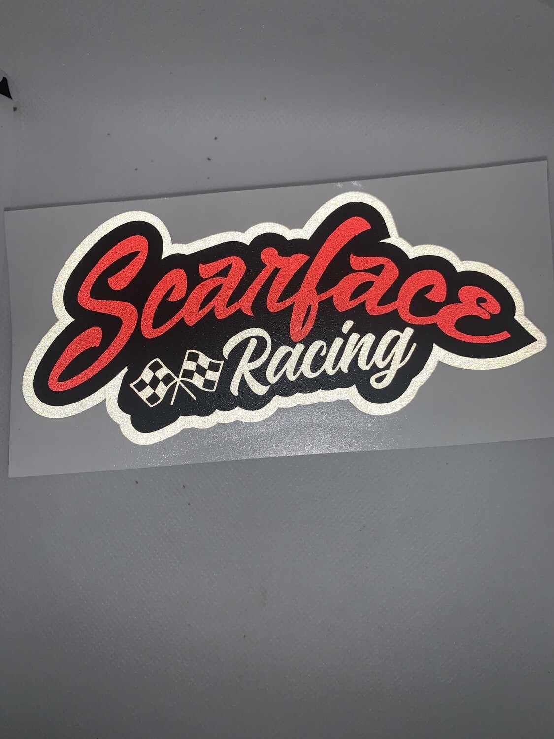 Scarface (racing) Sticker – Aguardiente – Houston Liquor Store