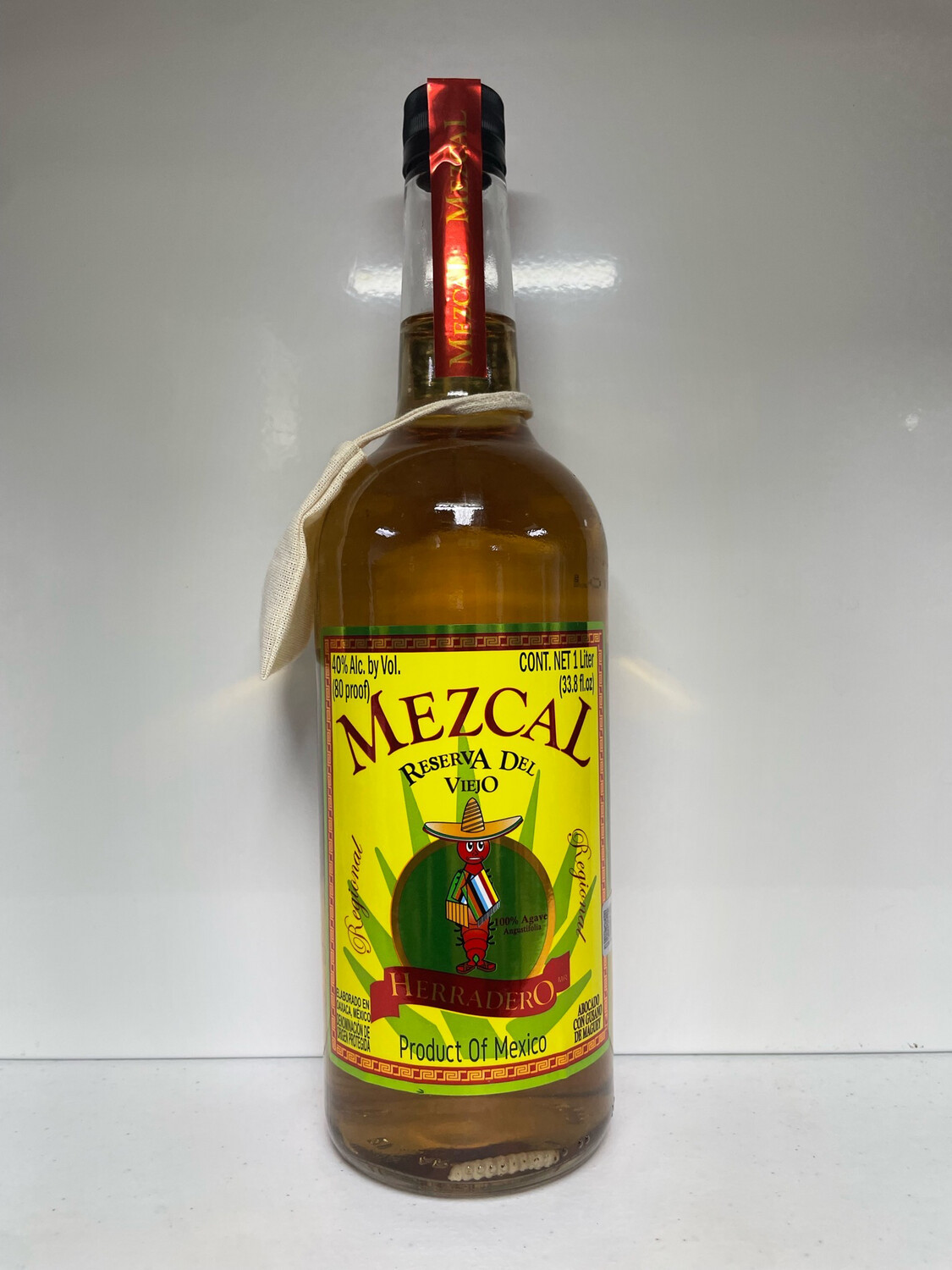 Reserva Del Viejo Mezcal con gusano 1.0L – Houston Liquor Store ...