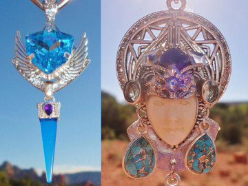 Pleiadian StarGate Pendants – Store/Sessions – Shekina Rose