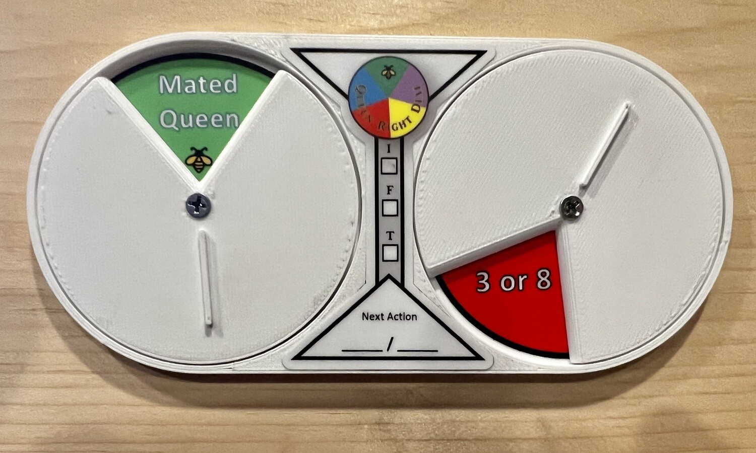 QueenRightDial - Status Indicator 2.0 (2 Pack)