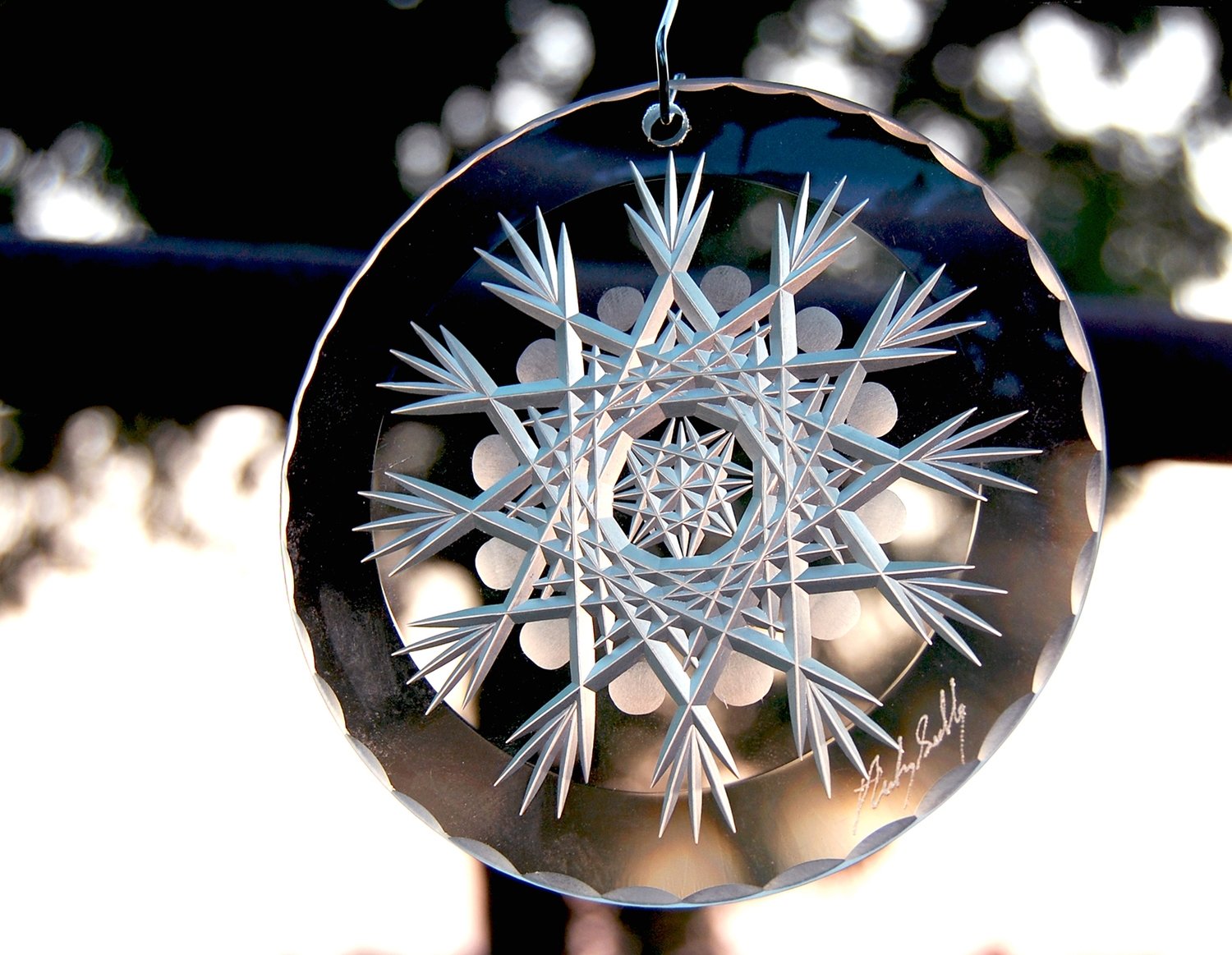 Hobstar Snowflake & Snowballs